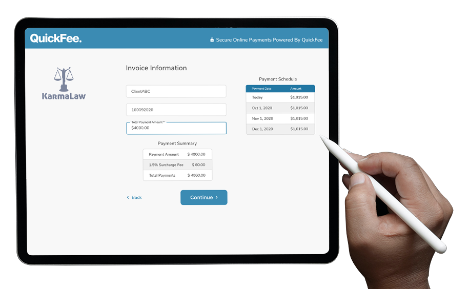 Konekta Integration - QuickFee